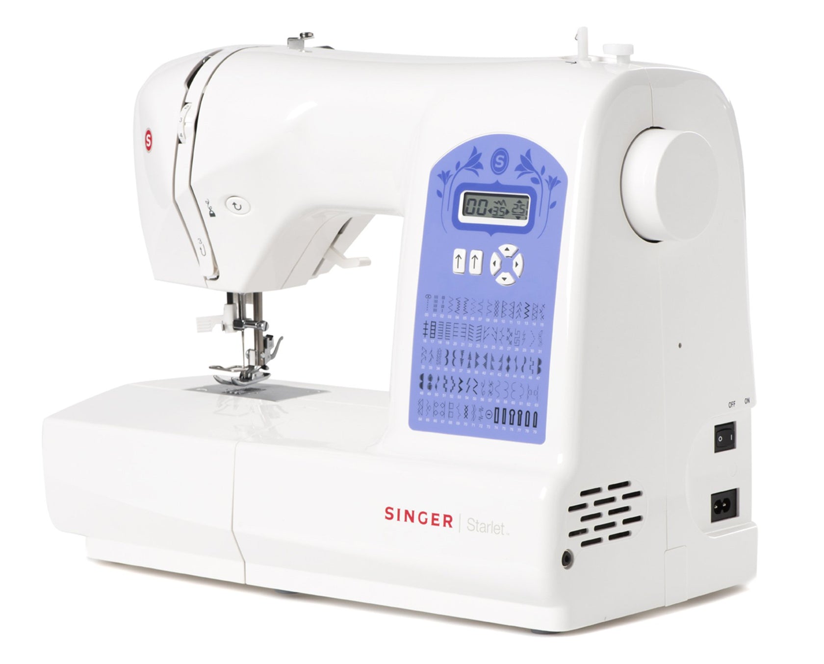 Singer 6680 Starlet Computarizada Maquina De Coser Domestica Familiar ...
